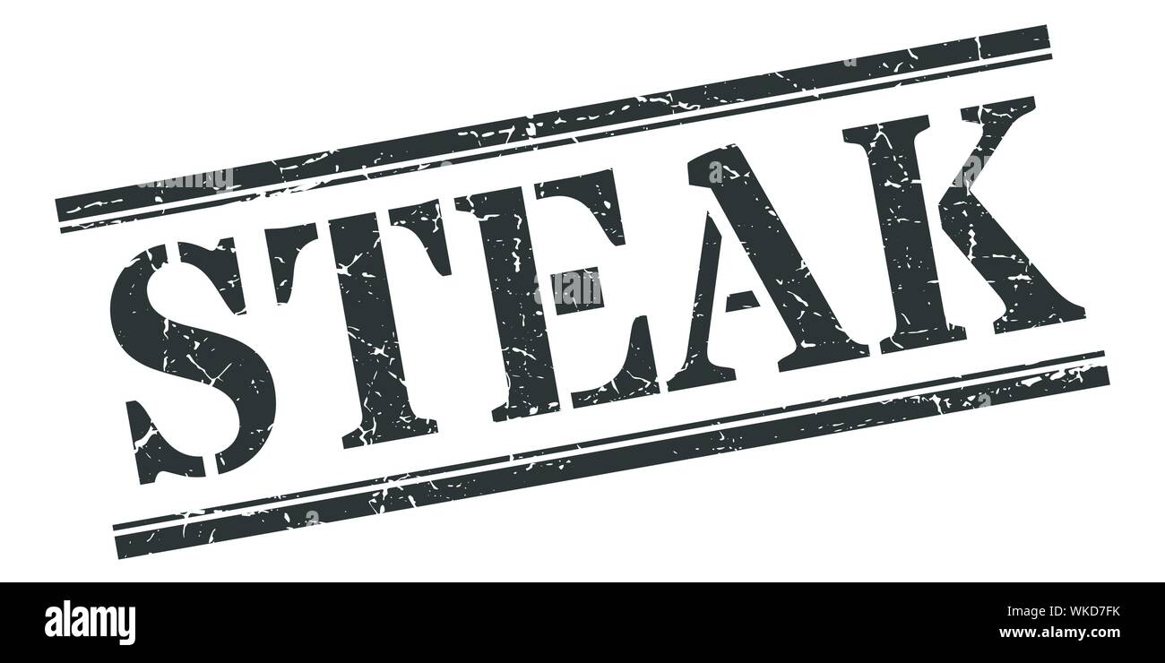 steak stamp. steak square grunge sign. steak Stock Vector Image & Art ...