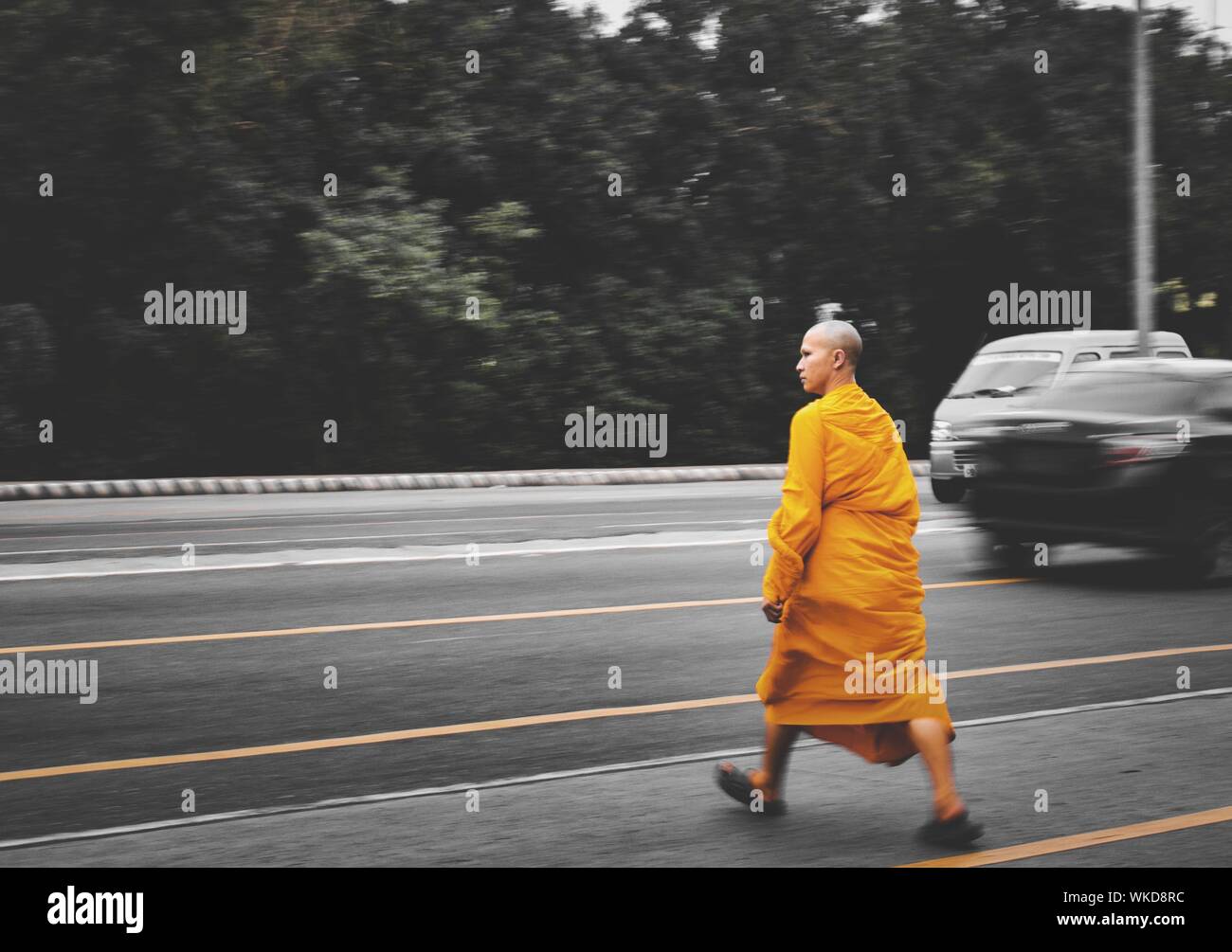 Monk road hi-res stock photography and images - Alamy