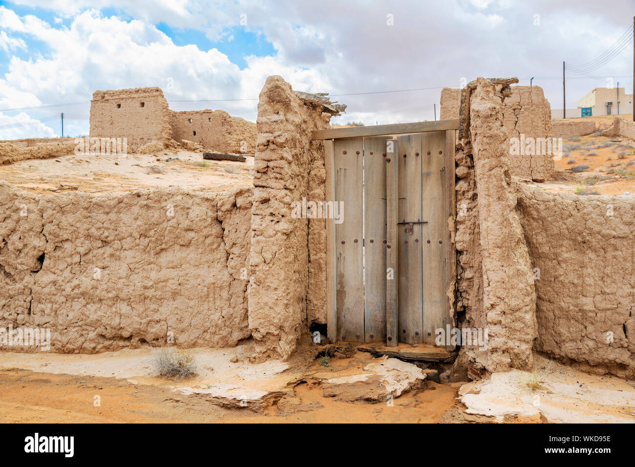 Ancient buildings in oasis Al Haway in Oman Stock Photo - Alamy