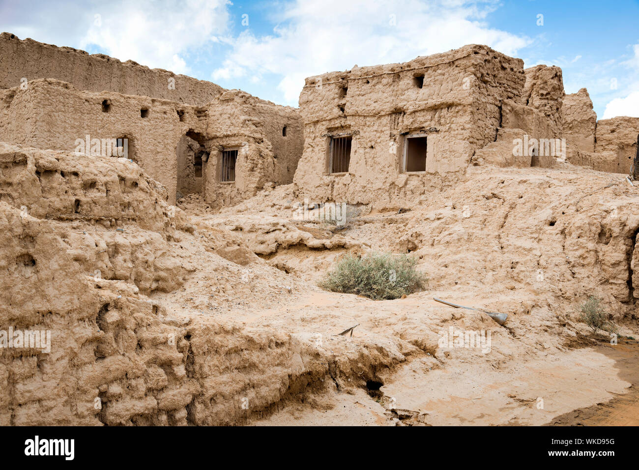 Ancient buildings in oasis Al Haway in Oman Stock Photo - Alamy
