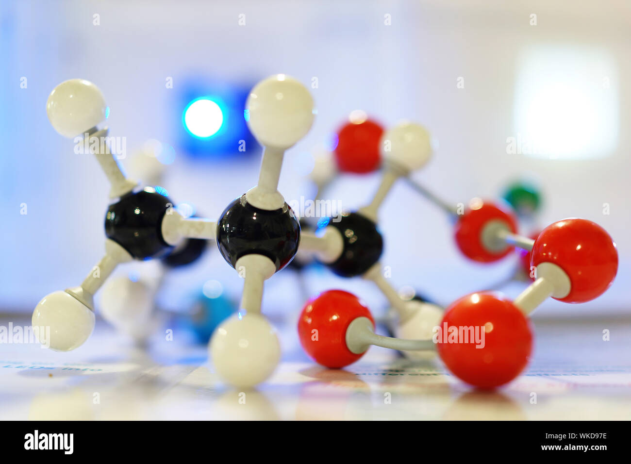 Molecular model close hi-res stock photography and images - Alamy