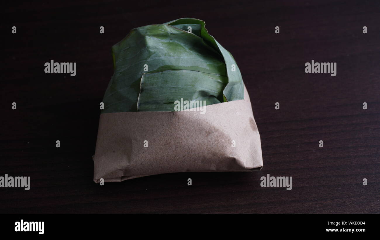 Wrapped in leaf hi-res stock photography and images - Alamy