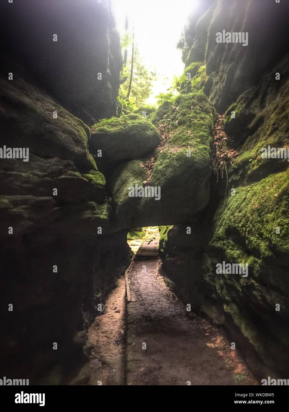 Surrounded by rocks and nature hi-res stock photography and images - Alamy