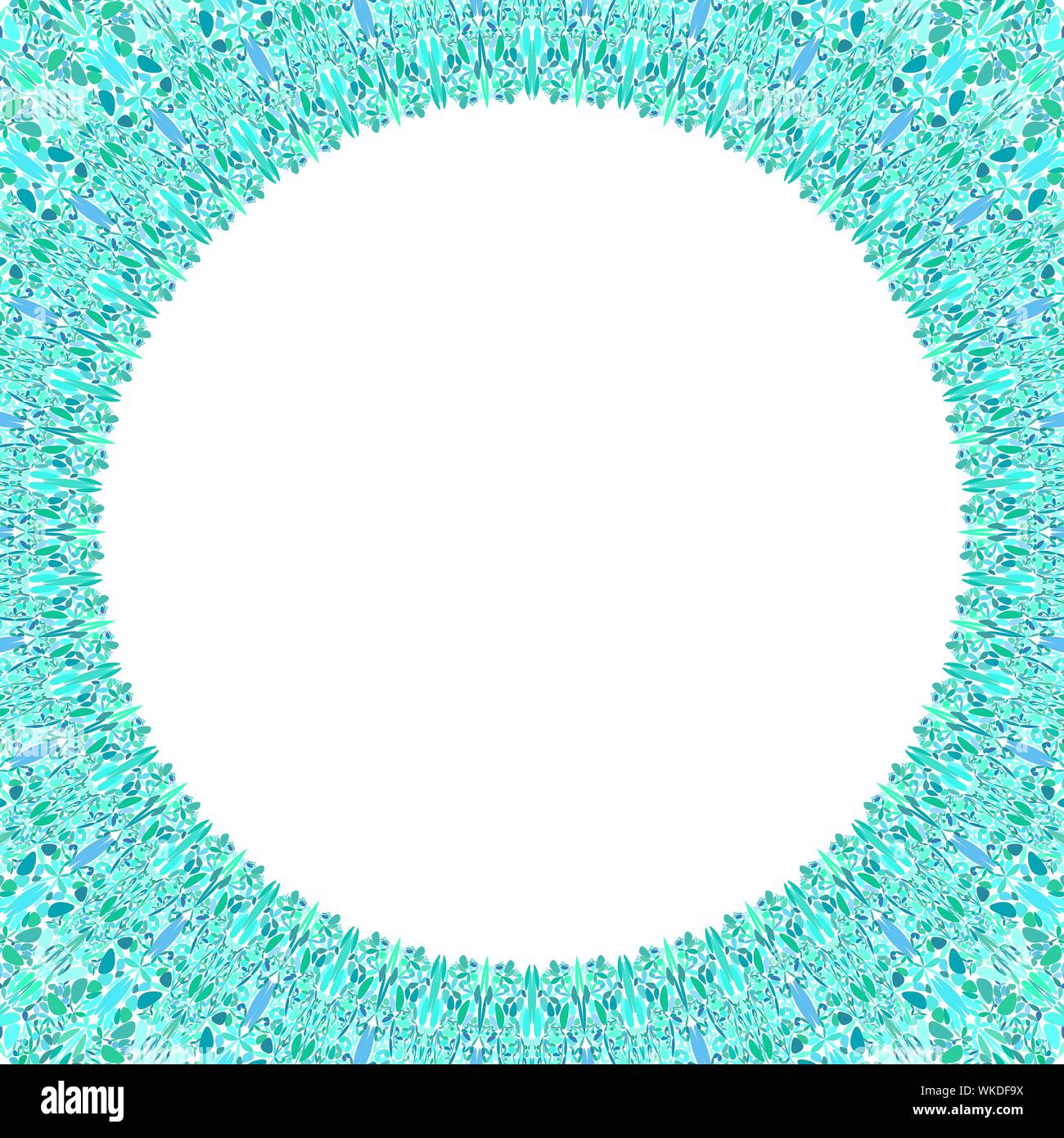 Round frame border decorative hi-res stock photography and images - Alamy