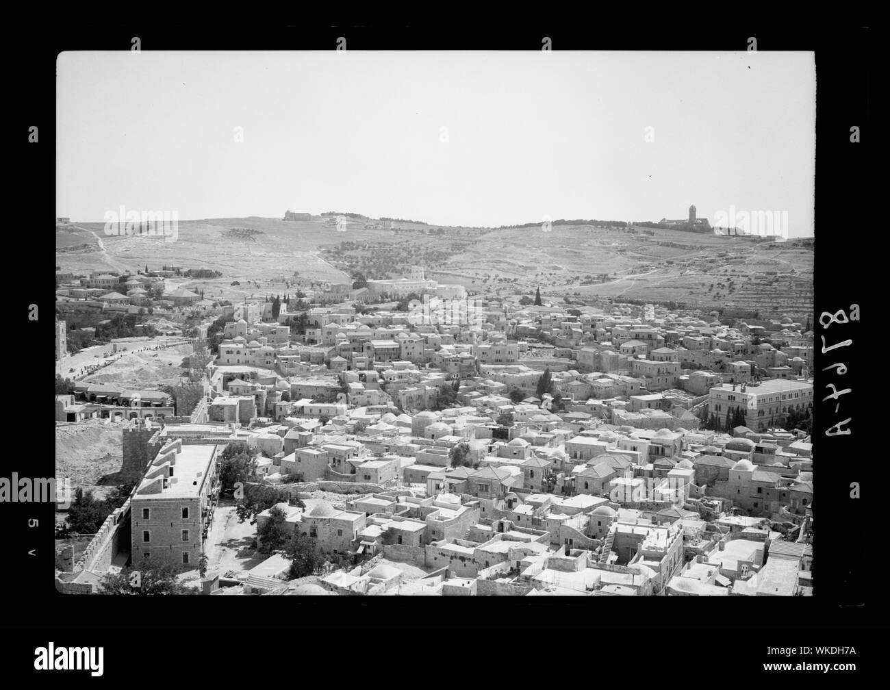 Jerusalem from St. Saveur. Cycloramic views Stock Photo - Alamy