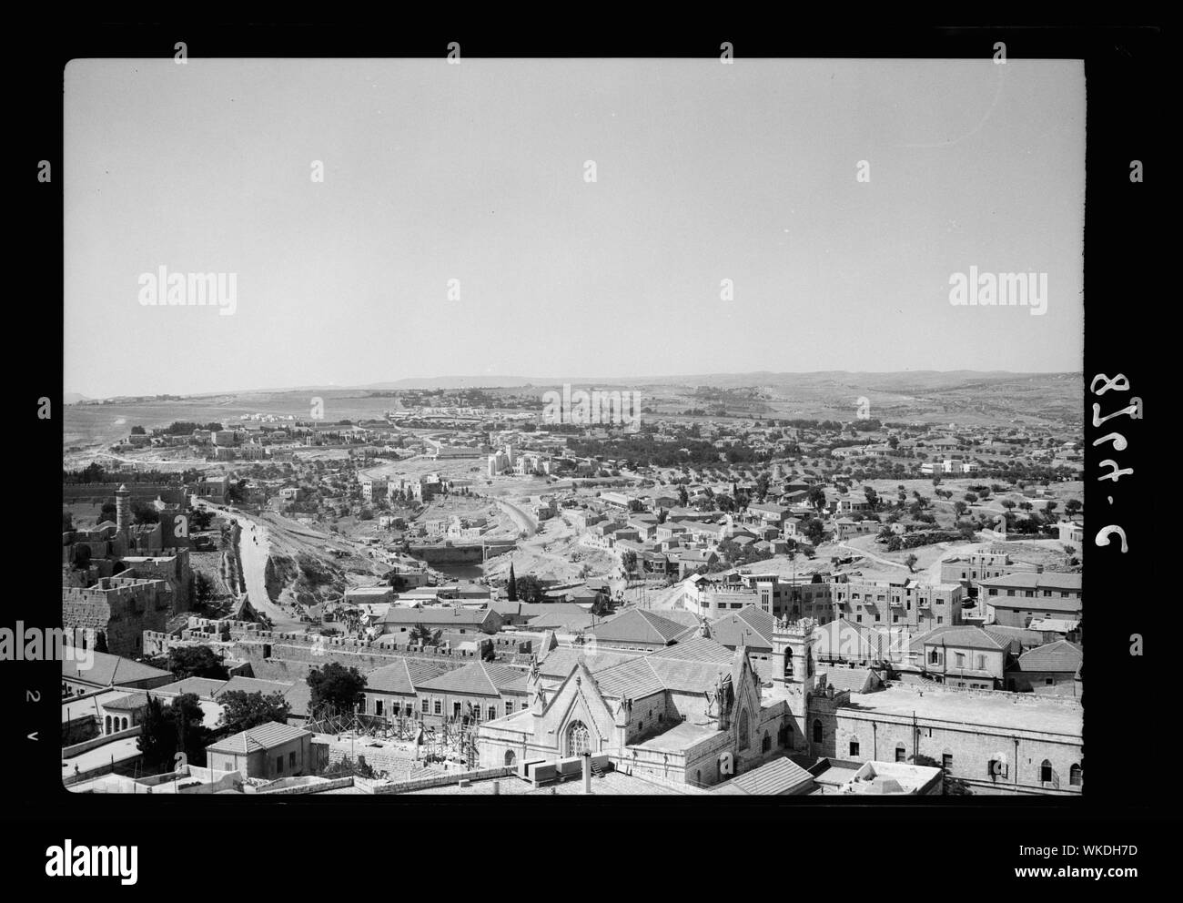 Jerusalem from St. Saveur. Cycloramic views Stock Photo - Alamy