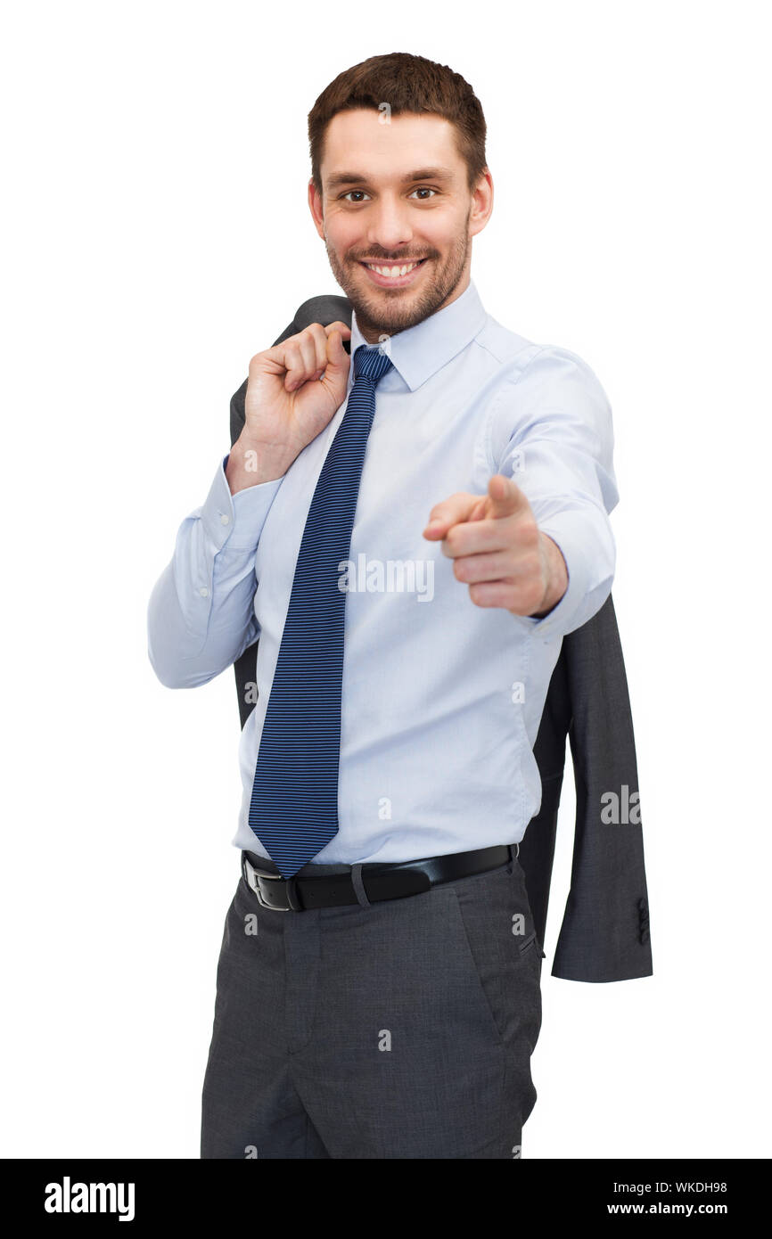 Shoulder pointing finger hi-res stock photography and images - Alamy