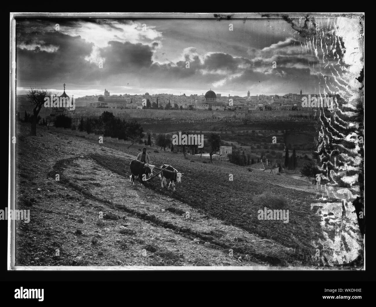 Jerusalem from lower slopes of Olivet Stock Photo - Alamy Jerusalem from lower slopes of Olivet Stock Photo - Alamy