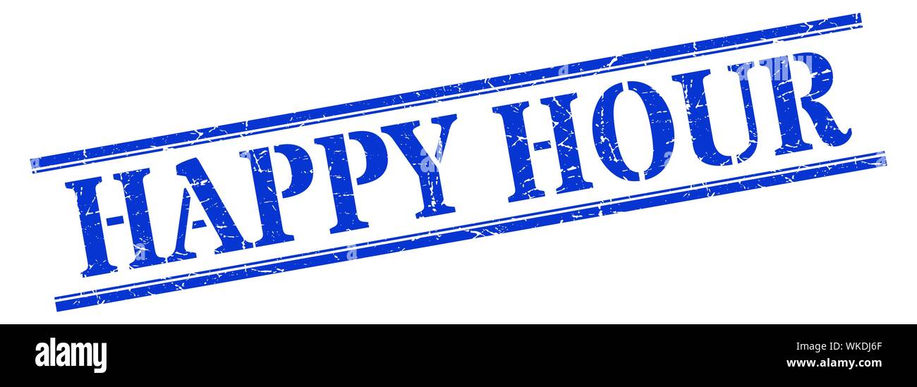 happy hour stamp. happy hour square grunge sign. happy hour Stock ...