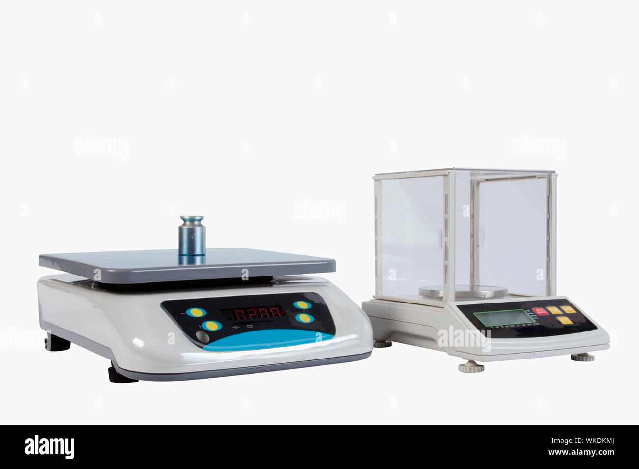Balance, this necessary equipment at weighing the goods Stock Photo - Alamy