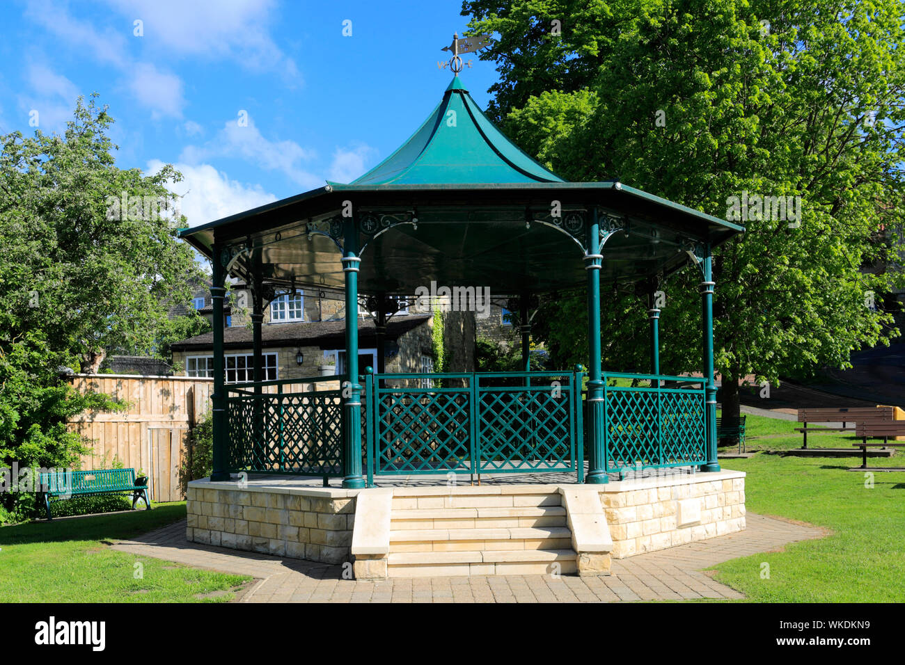 Wetherby riverside bandstand trust hi-res stock photography and images ...