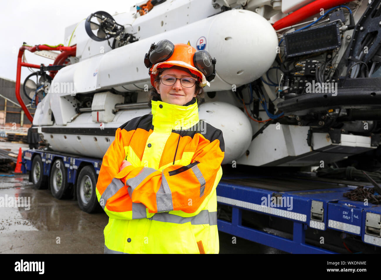 Glasgow, UK. 4th September 2019. The Faslane based NATO Submarine ...