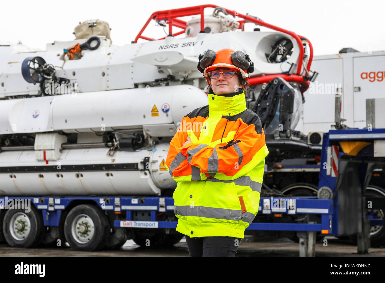 Glasgow, UK. 4th September 2019. The Faslane based NATO Submarine ...