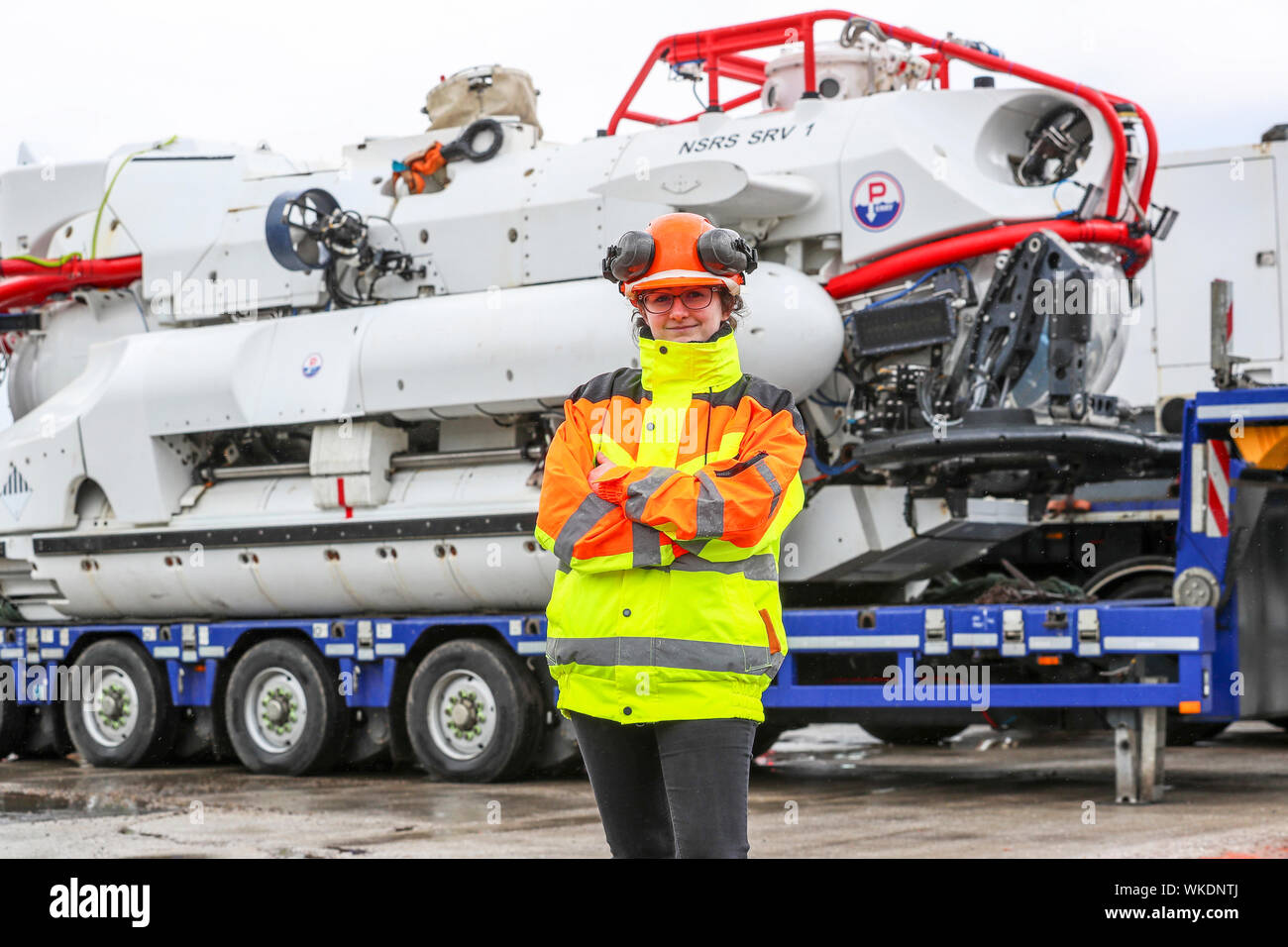 Glasgow, UK. 4th September 2019. The Faslane based NATO Submarine ...