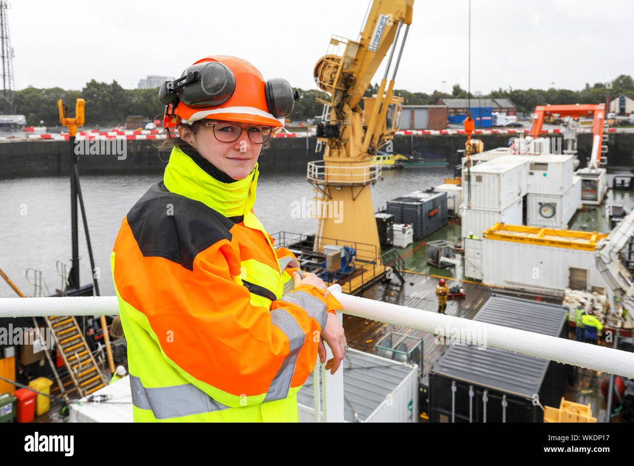 Glasgow, UK. 4th September 2019. The Faslane based NATO Submarine ...