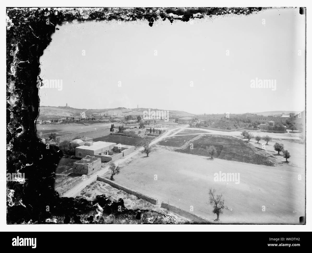 View from cathedral old Black and White Stock Photos & Images - Alamy