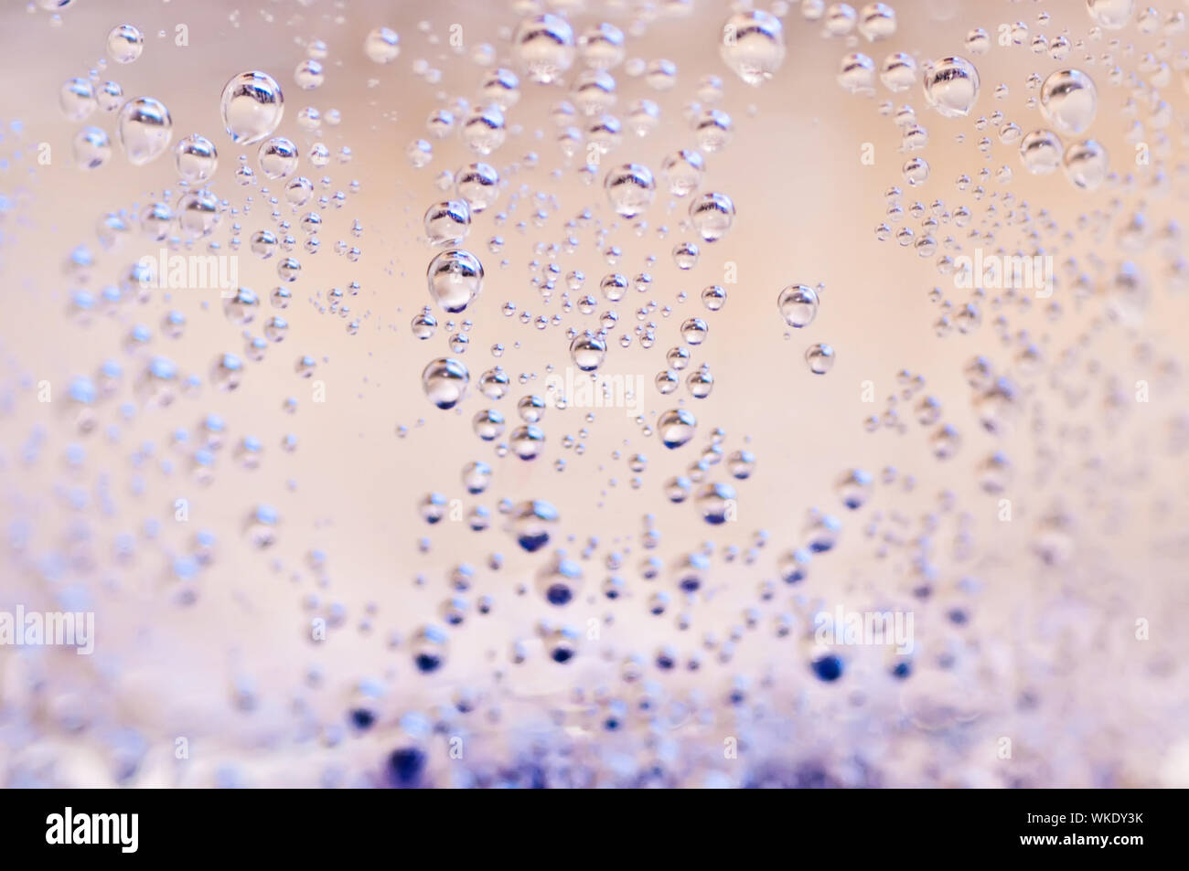 air bubbles in mineral water - good for background Stock Photo - Alamy