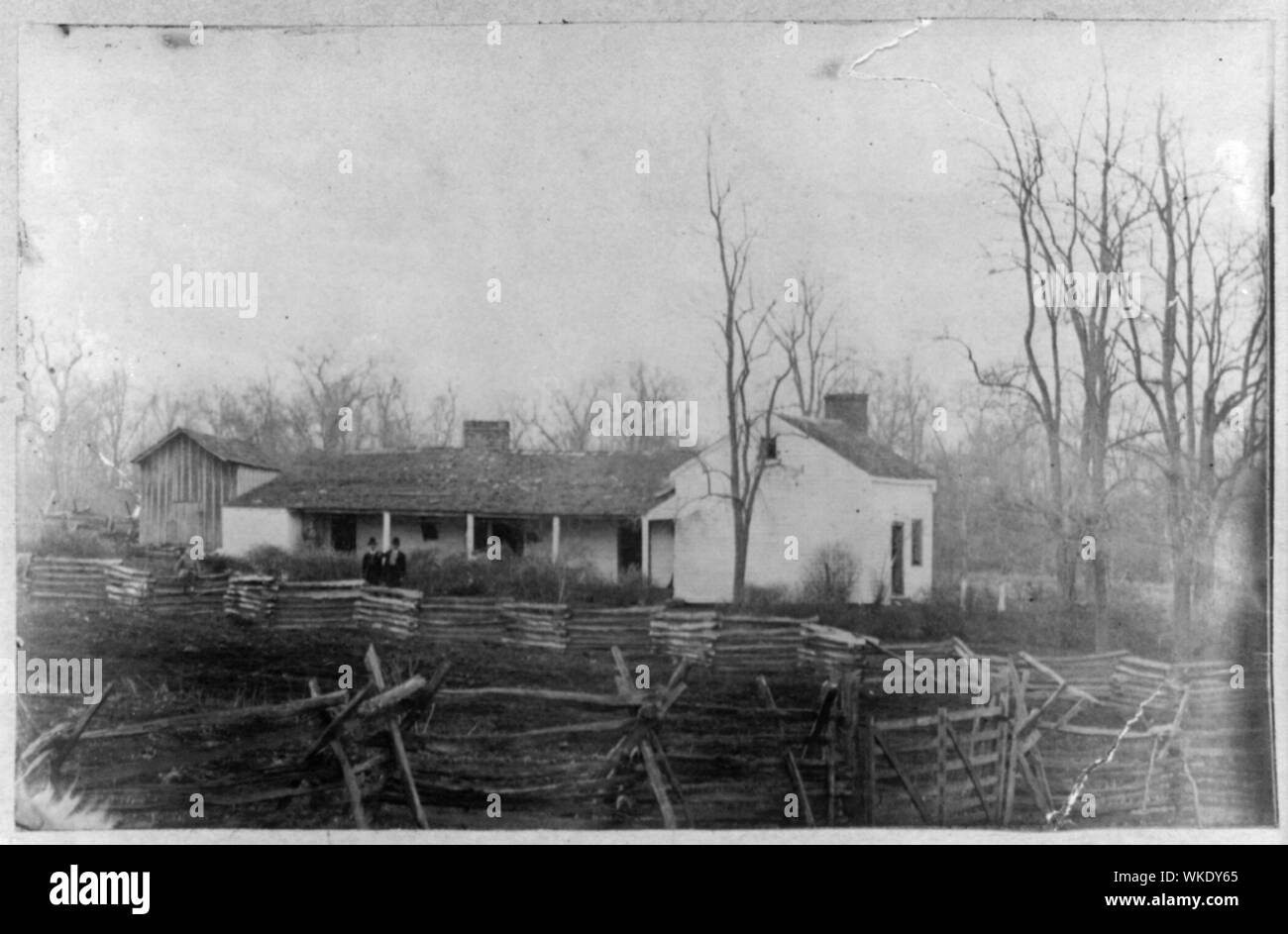 Jesse James; his home Stock Photo - Alamy