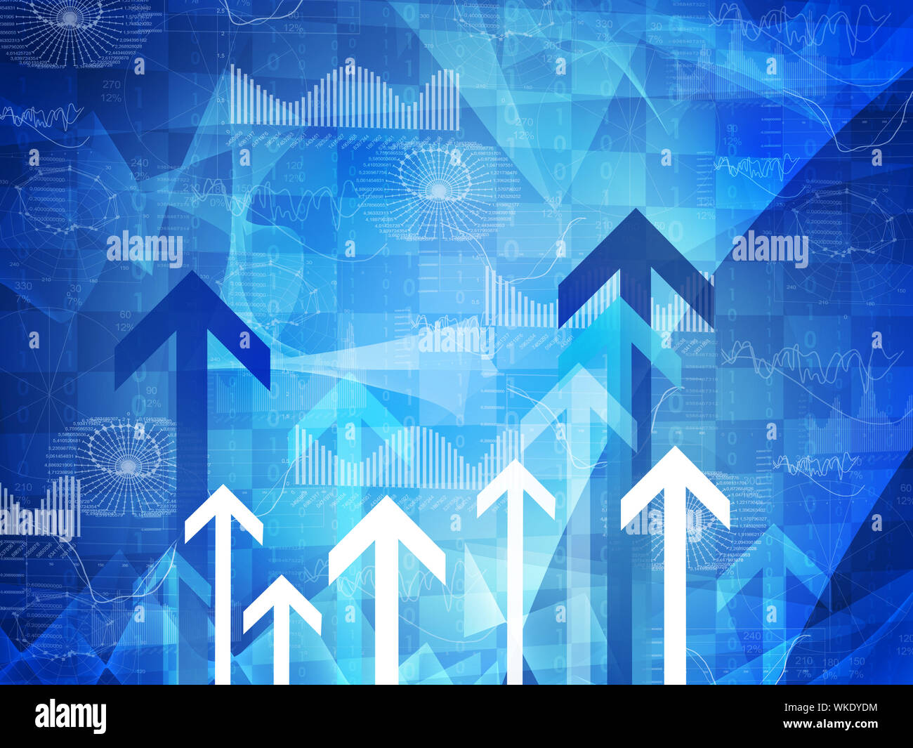 Tech background abstract arrows hi-res stock photography and images - Alamy