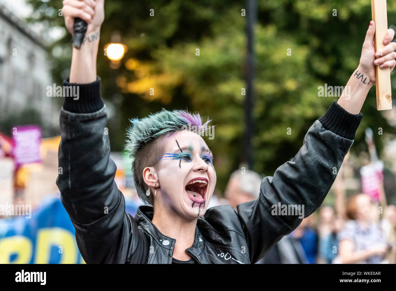 Punk protest hi-res stock photography and images - Alamy