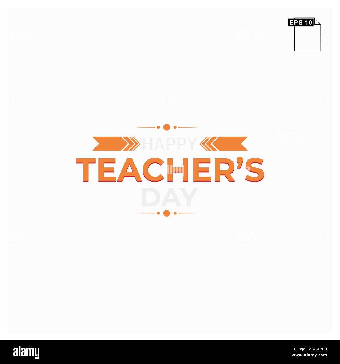 moment happy teachers day lettering art font Stock Vector Image & Art ...