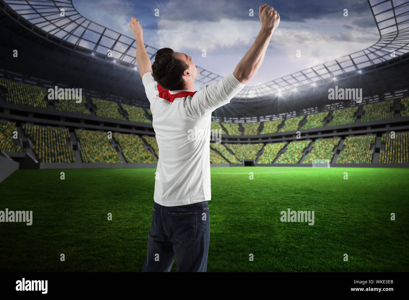 Excited Football Fans