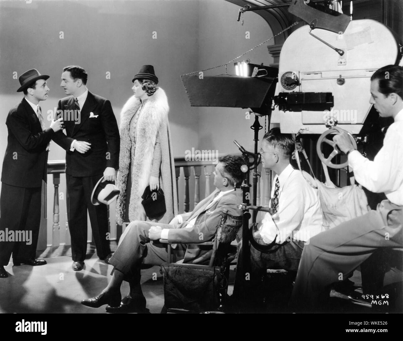 SAM LEVINE as Police Lt. Abrams WILLIAM POWELL as Nick Charles MYRNA ...