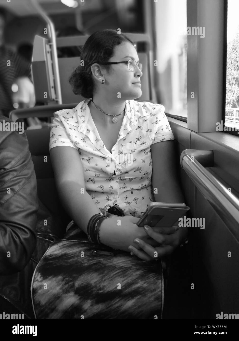 Smart bus Black and White Stock Photos & Images - Alamy