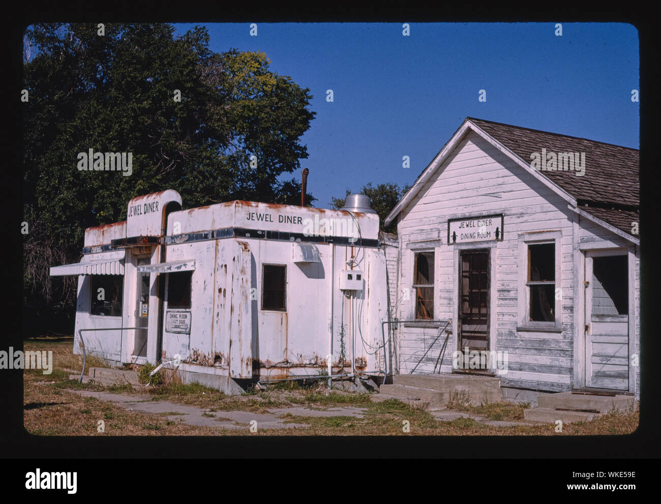 Jewel Diner & Dining Room, Mullen, Nebraska Stock Photo - Alamy