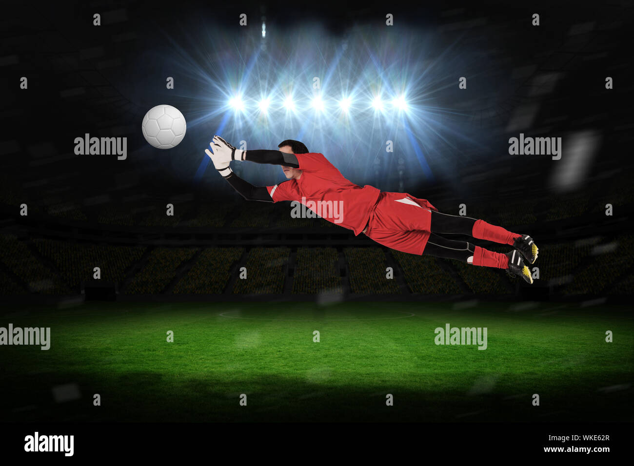 Massive football goal hi-res stock photography and images - Alamy