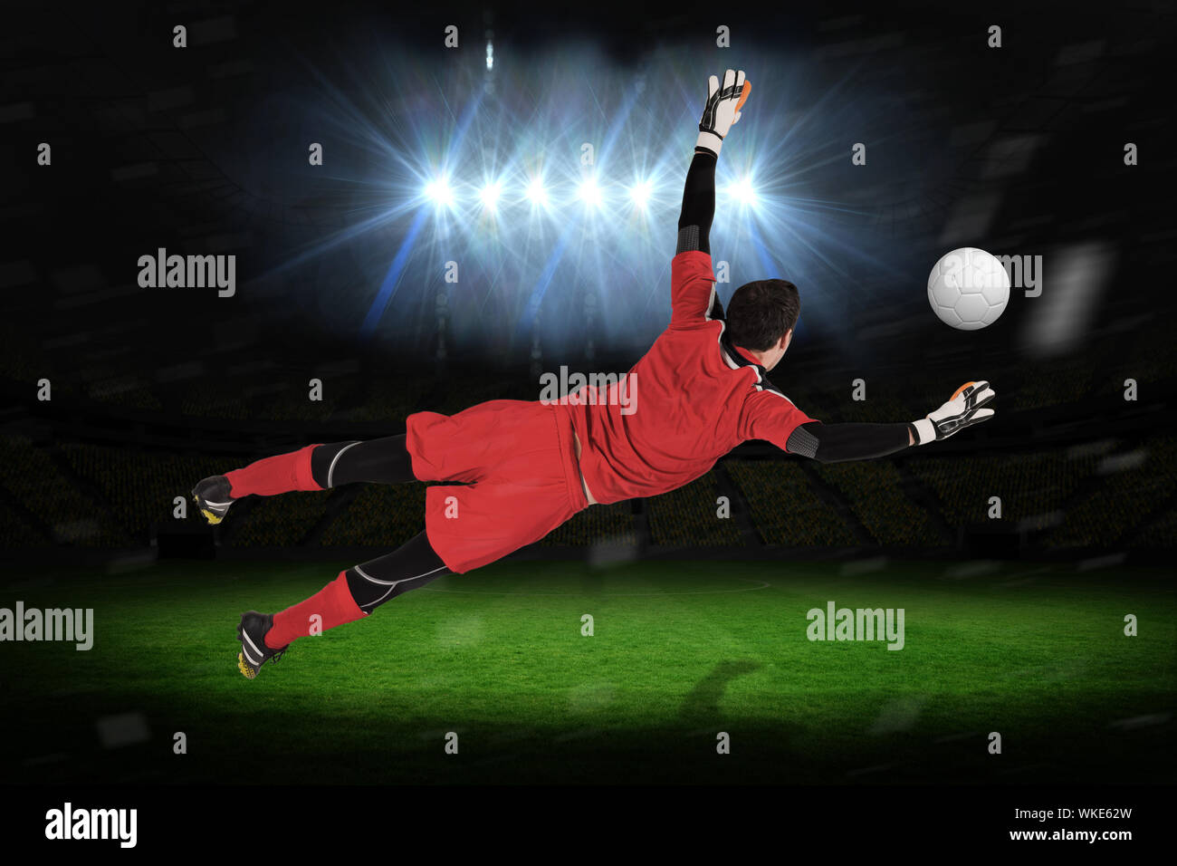 Massive football goal hi-res stock photography and images - Alamy