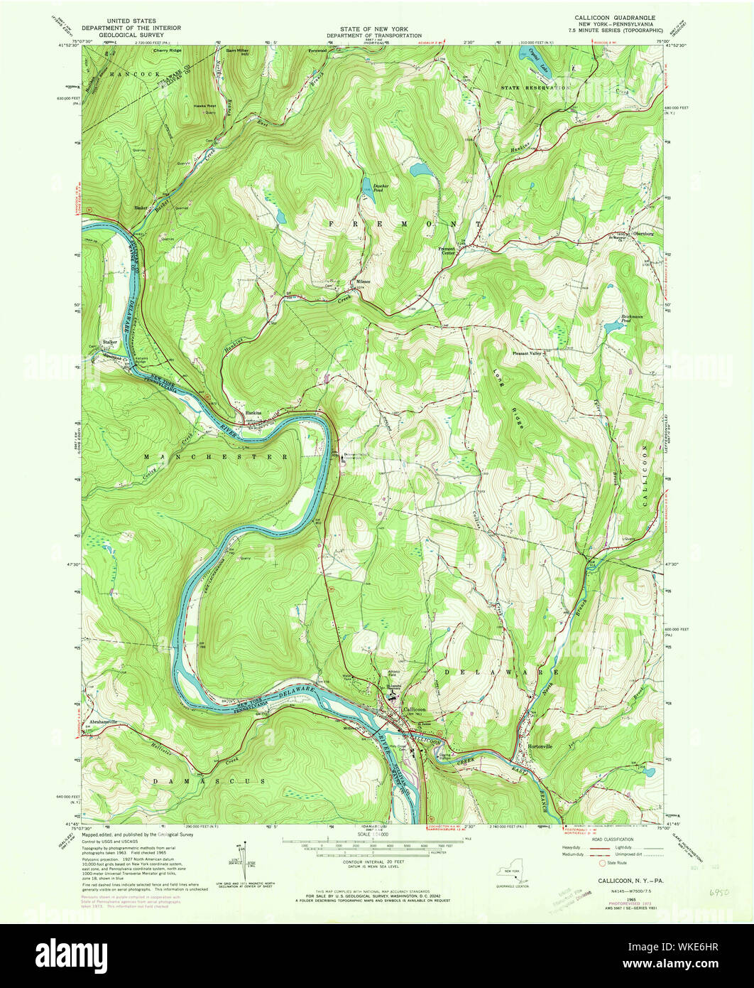 Map of callicoon hi-res stock photography and images - Alamy