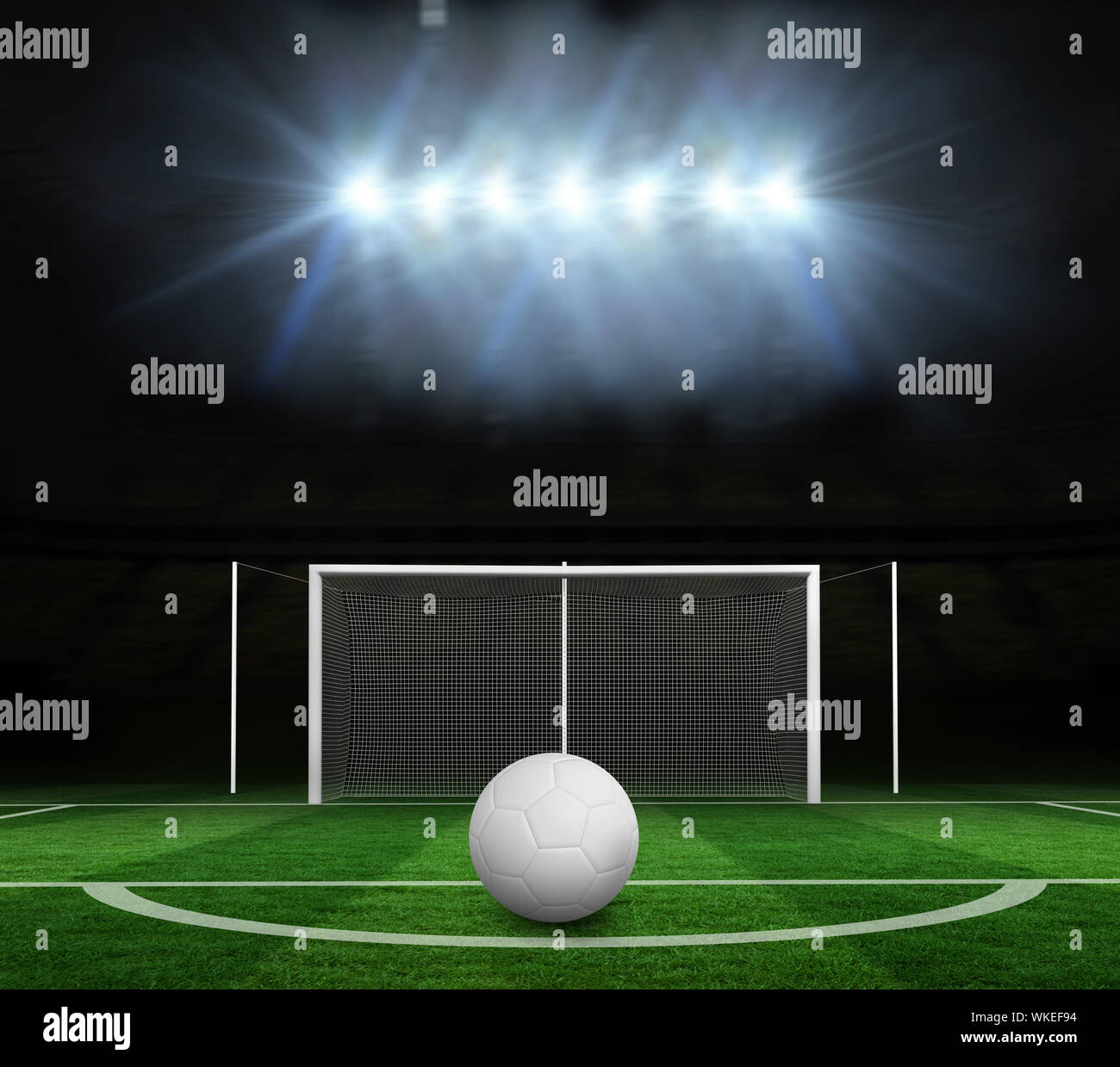 Grass under spotlight hi-res stock photography and images - Alamy