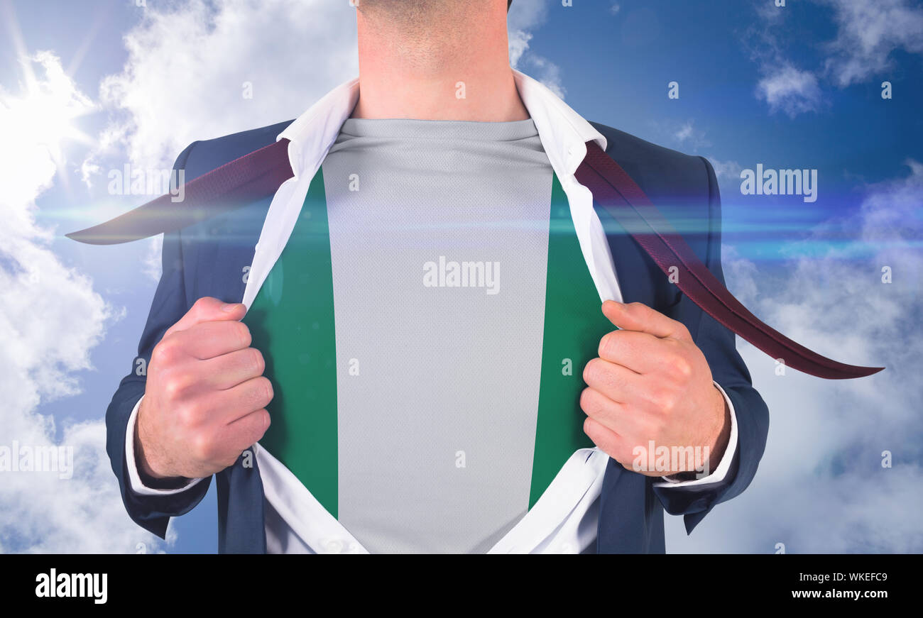 Nigeria football shirt hi-res stock photography and images - Alamy