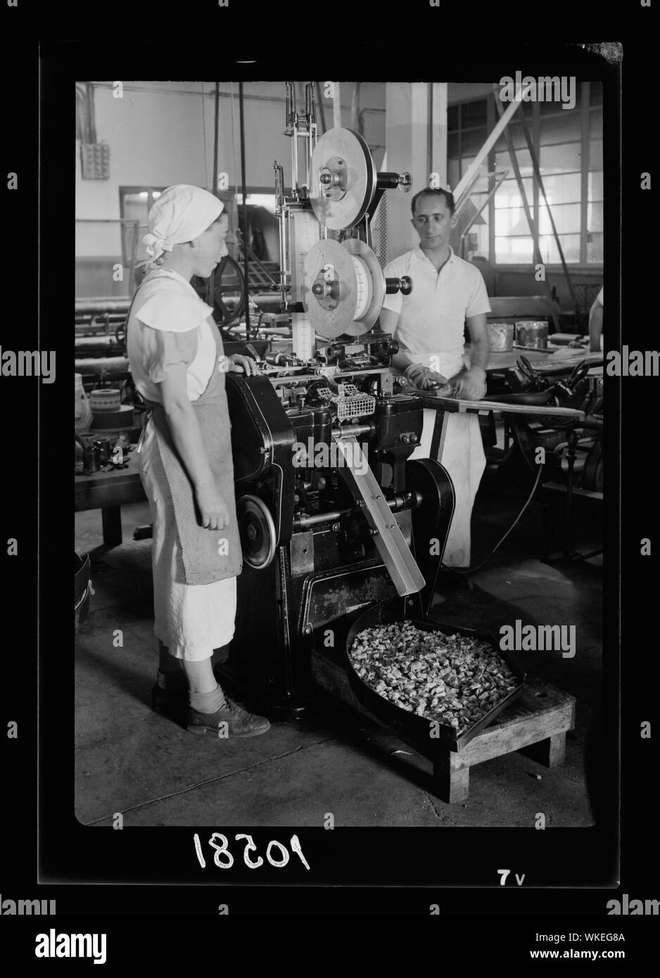 Modern machinery in factory Black and White Stock Photos & Images - Alamy