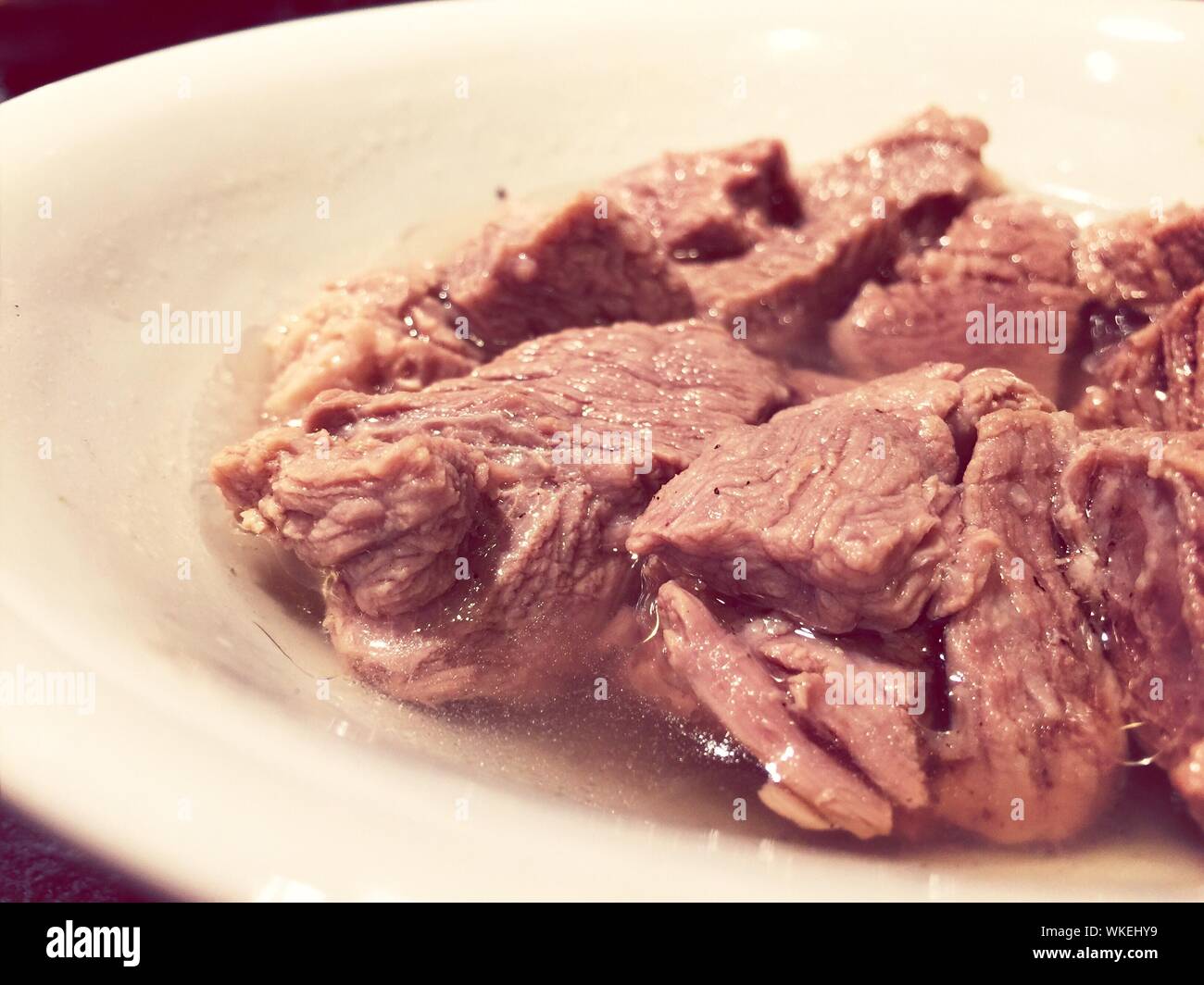 Plate of meat hi-res stock photography and images - Alamy