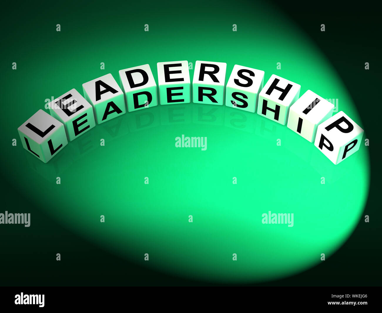 Leadership Letters Meaning Guidance Influence And Management Stock ...