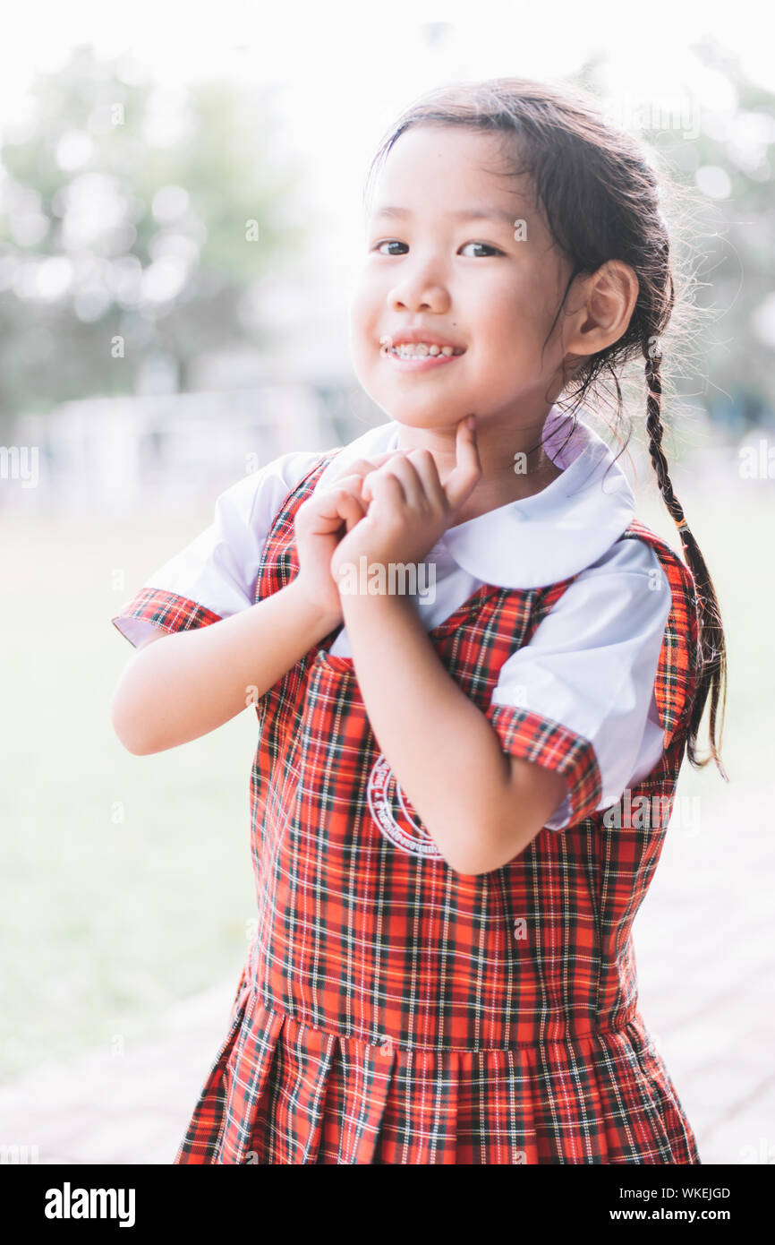 Portrait schoolgirl standing outdoors hi-res stock photography and ... Portrait schoolgirl standing outdoors hi-res stock photography and ...