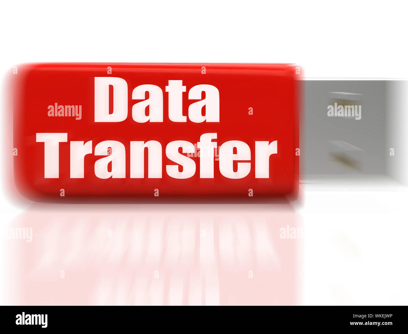 Data Transfer USB drive Showing Data Storage Archiving Or Files ...