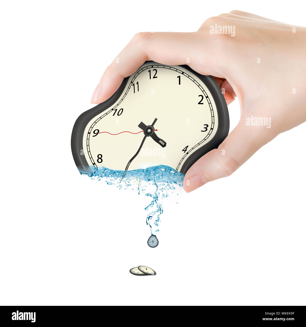 Time squeeze Cut Out Stock Images & Pictures - Alamy