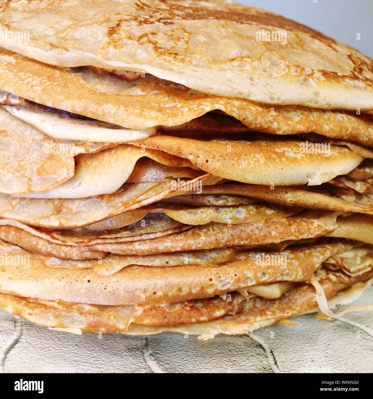 Stack of crepes hi-res stock photography and images - Alamy