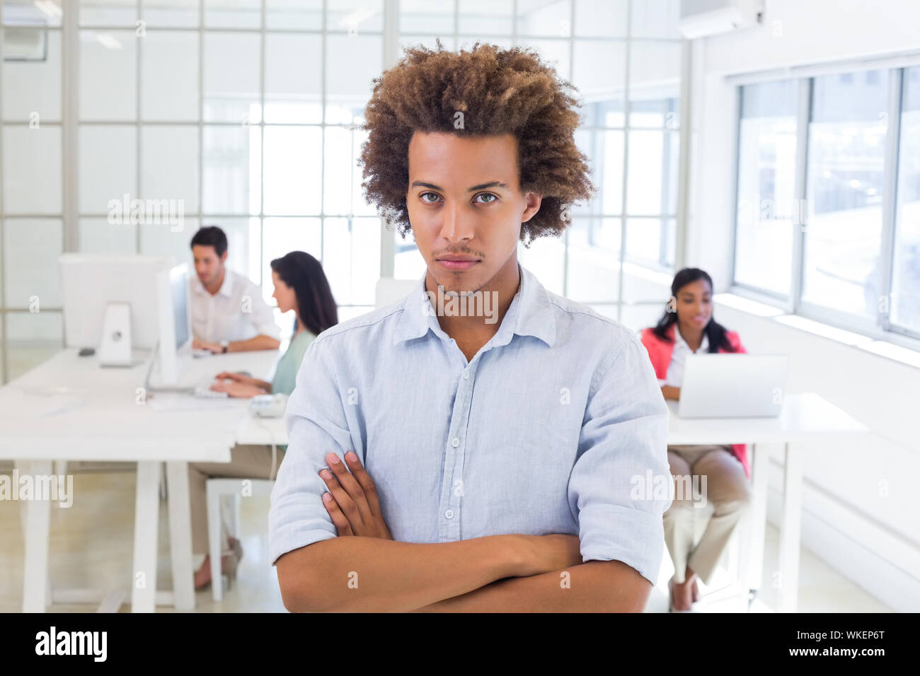 Stern worker hi-res stock photography and images - Alamy