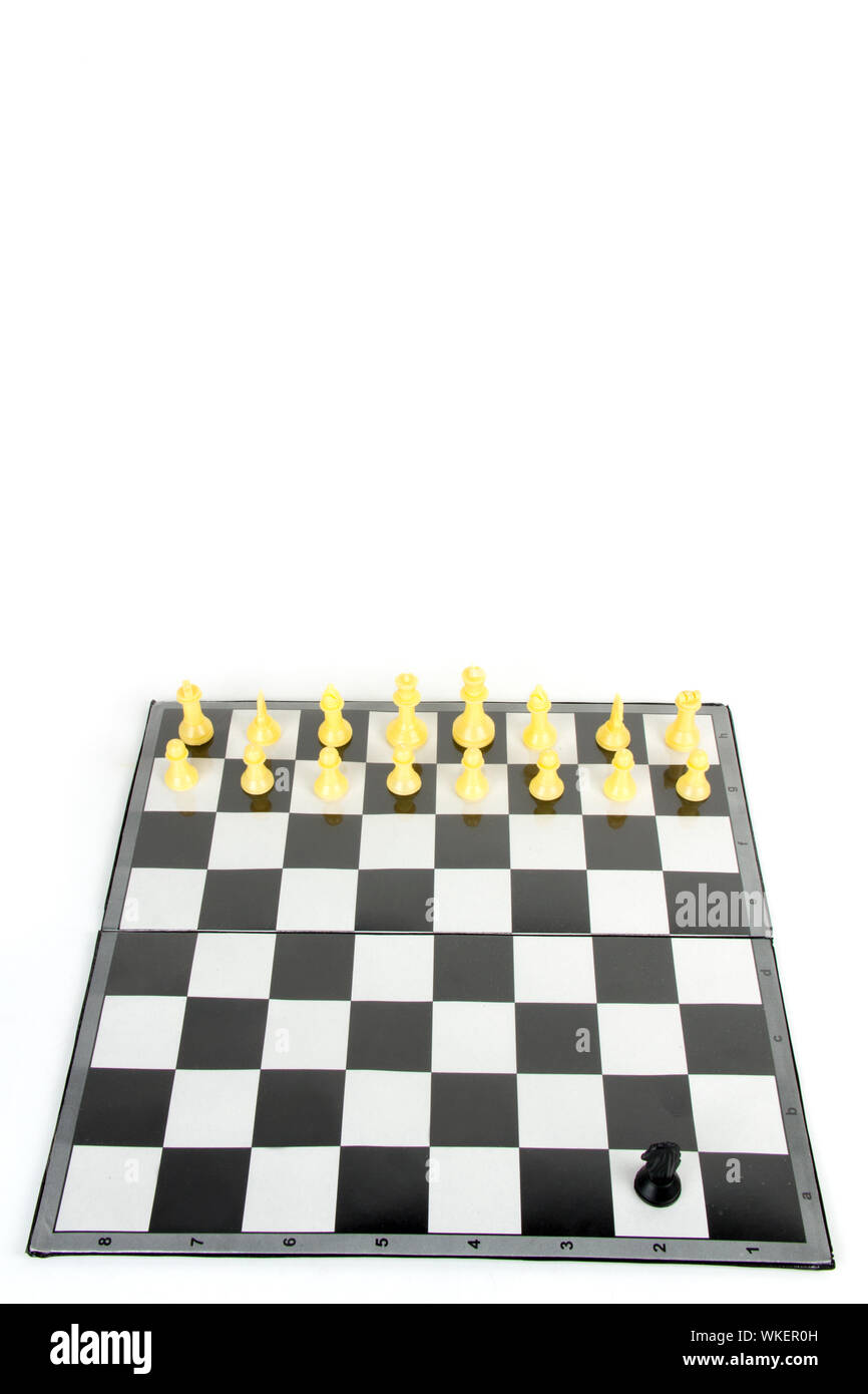 Black checker pieces Cut Out Stock Images & Pictures - Alamy