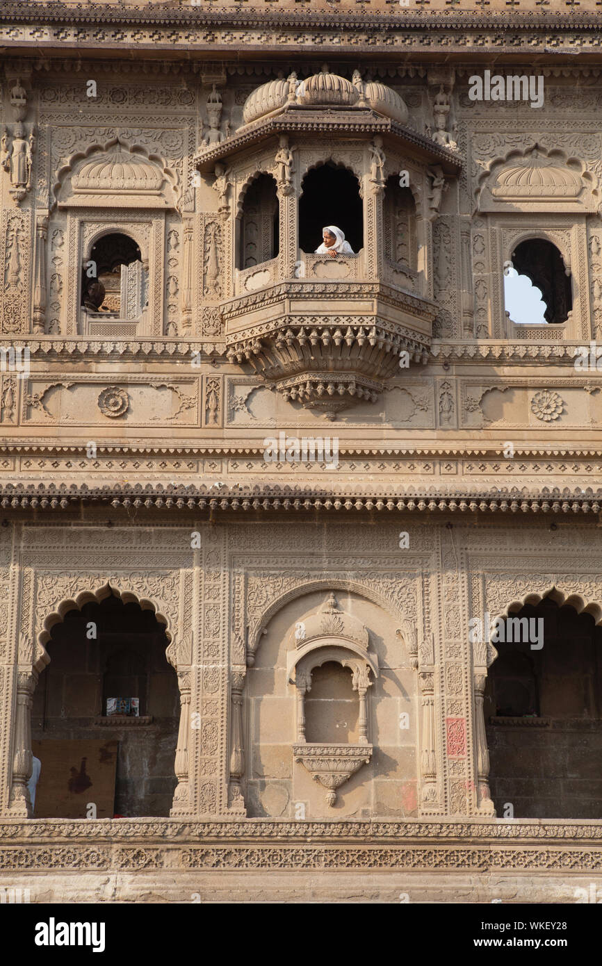Ahilya fort maheshwar india hi-res stock photography and images - Alamy