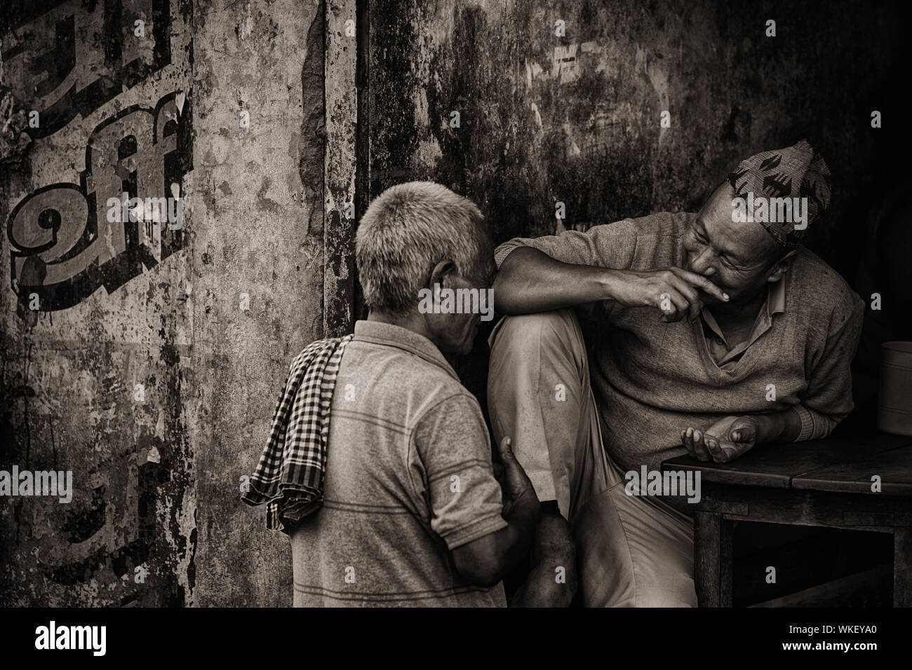 Nepal fine art portraits Stock Photo - Alamy