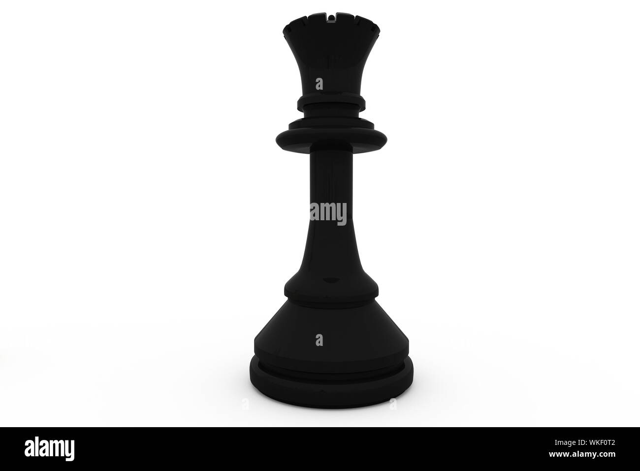 Queen on the chess board alone hi-res stock photography and images - Alamy