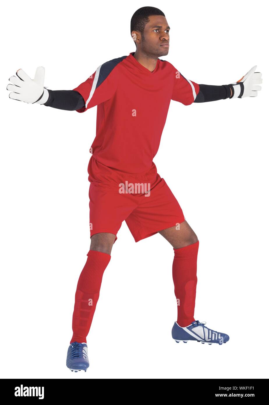 Goalkeeper arms out hi-res stock photography and images - Alamy