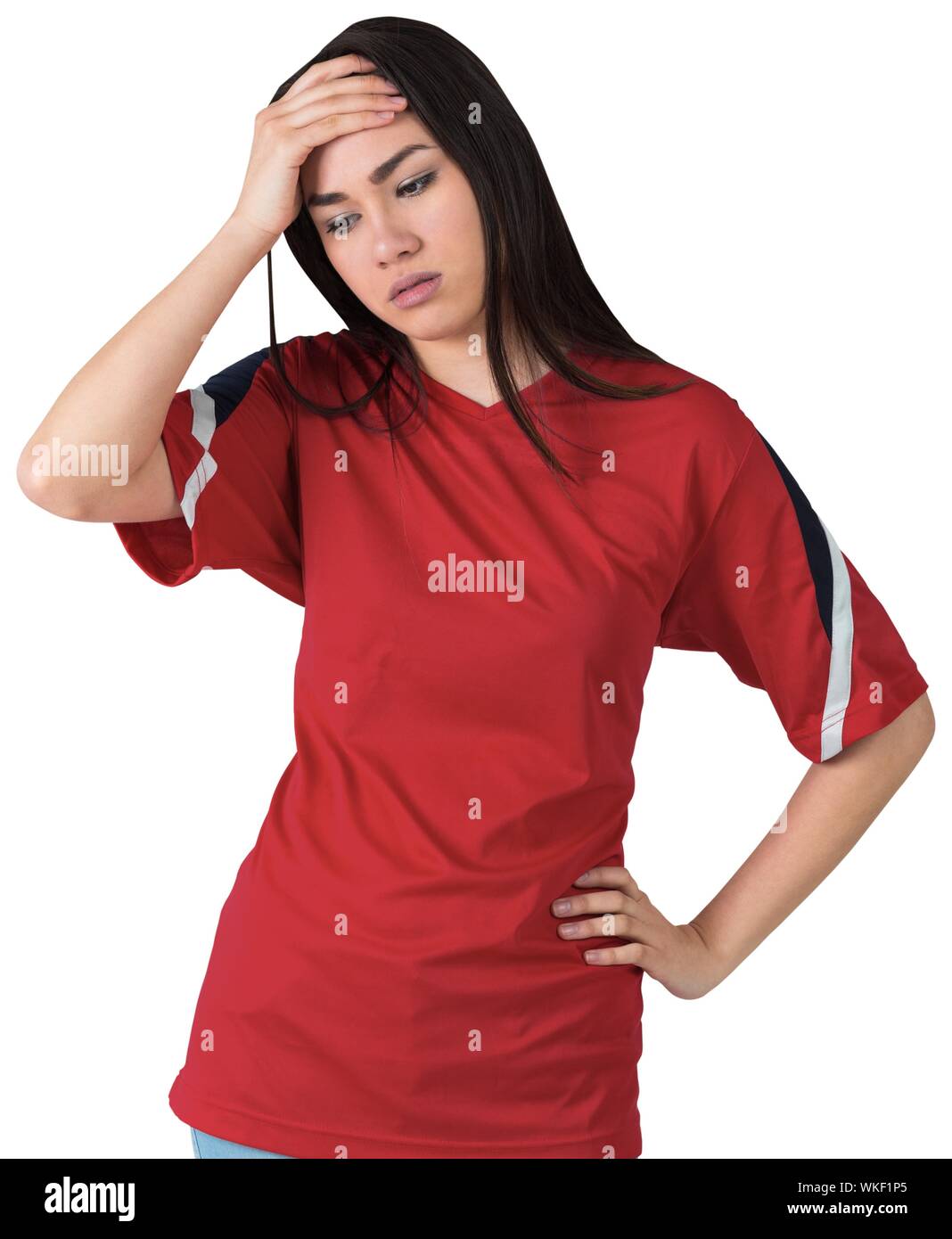 Football looking down disappointed upset hi-res stock photography and ...