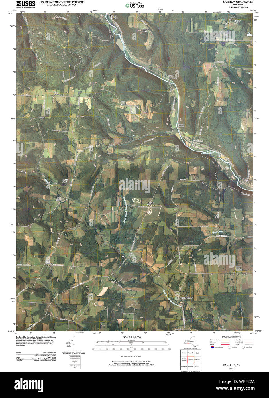 Cameron map Cut Out Stock Images & Pictures - Alamy