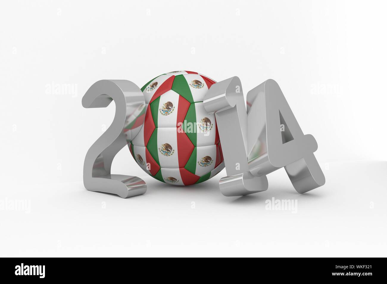 2014 soccer world cup mexico Cut Out Stock Images & Pictures - Alamy
